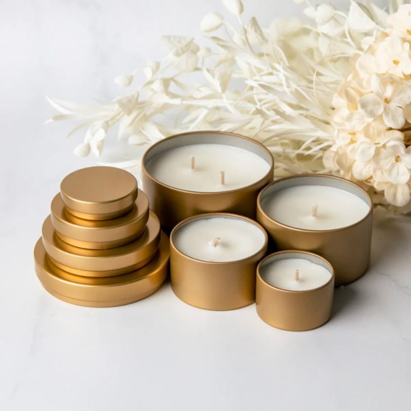 Tin Candle | Natural Soy Wax Candle | Miakara